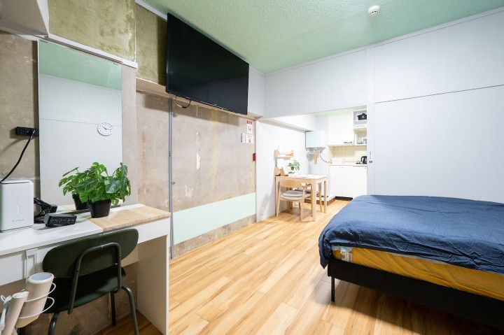 宿bank春吉.201【広さ26.5㎡/天神&屋台街徒歩圏内/駅近8分/wi-fi完備/清潔!】 -