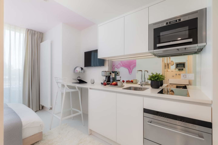 Studio Mini, Balcony, Kitchenette - Bâle