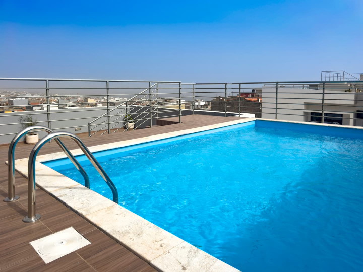 Chic 2br Apt With Rooftop Pool & Sea View - Lcgr - Praia
