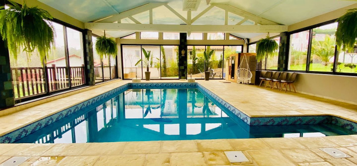 Maison Piscine Intérieure Chauffée 10min Biarritz - Bidart