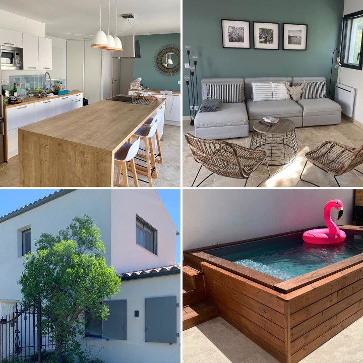 Jolie Maison Neuve, Piscine Proche Plages - Camargue