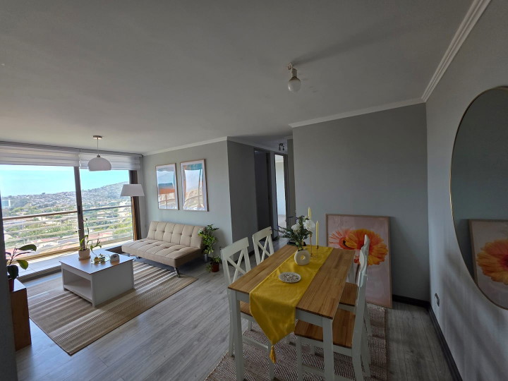 Hermoso Departamento Con Vista Al Mar - Puerto - Santo Domingo, Chile