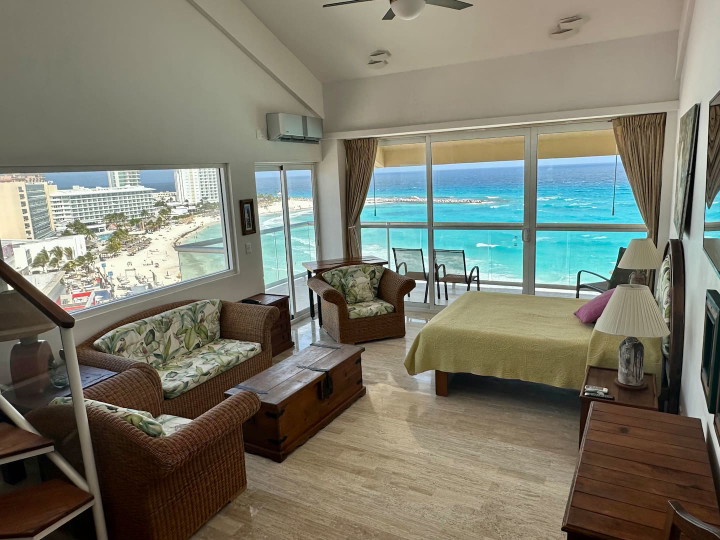 Penthouse 1ab Ocean/beachfront Best View &Location - Cancún