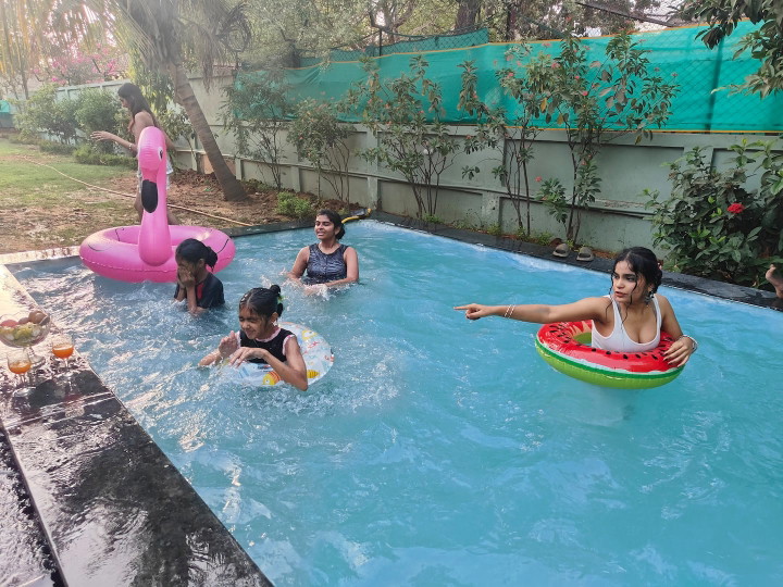 The Palm Retreat By Stayfinder With Private Pool - Sanand