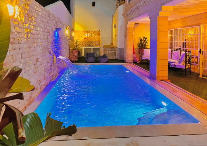 Villa Marwen, Piscine Et Hammam Turc - Hammamet