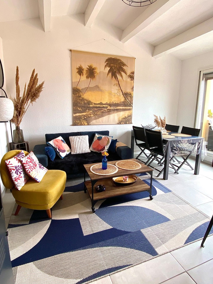 T3 Vue Mer  Accès Direct Plage, Terrasse Et Clim - Le Grau d'Agde