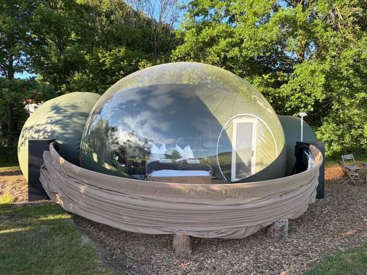 Bubble Tent Altmühltal | Nature & Pool With A View - Germany