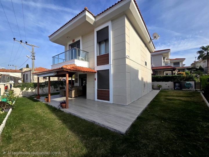 Detached, Villa With Garden And Fully Furnished. - Ilıca