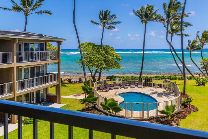 Kauai Kailani #308, Oceanfront, Ac, Top Floor - Kapaʻa, HI