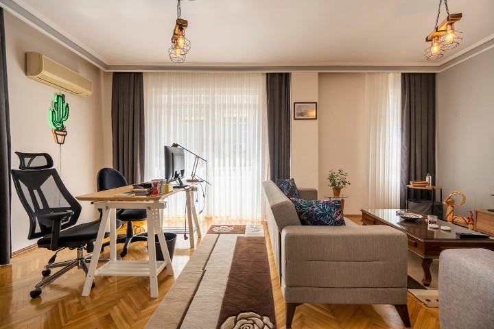 Cosy Home & Office Sea View 500m To Old Town - Antalya