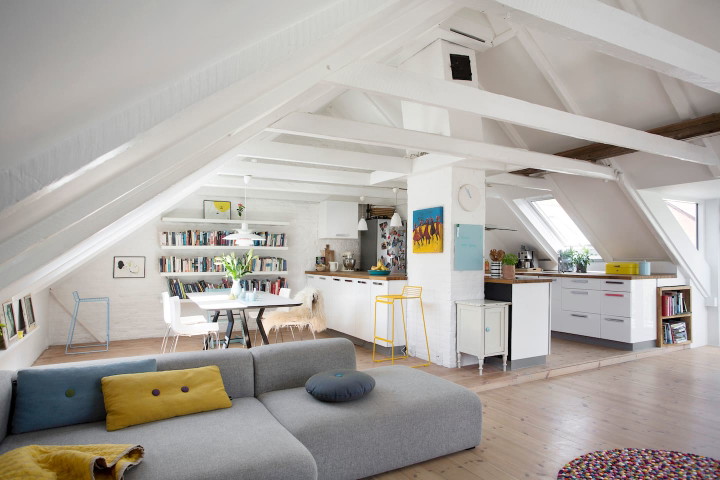 Spacious Loft W. Balcony In The Heart Of Aarhus - Aarhus