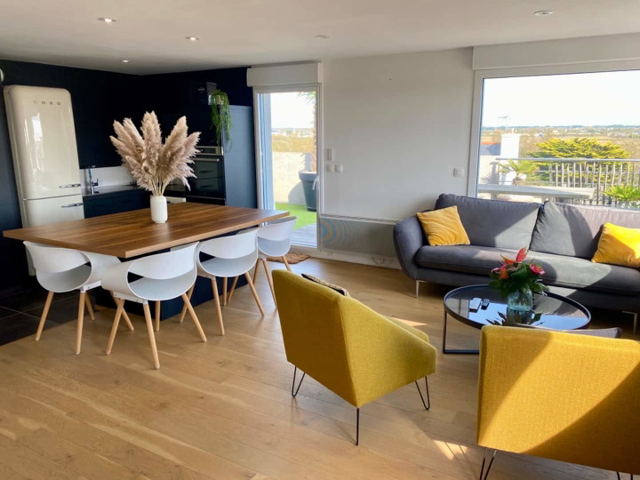 Superbe Penthouse Pleine Vue Mer Et Phare - Penmarch