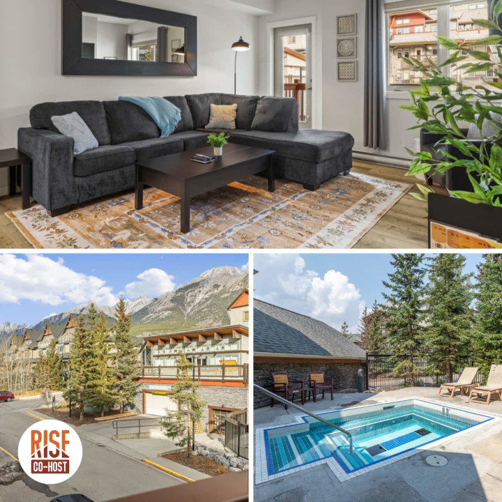 Hot Tub & Heated Pool | Mountain Views | King Bed - Alberta