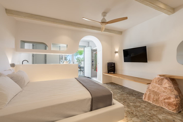 Tous Bienvenus&nbsp;&nbsp;Studio Familial Au Rez-de-chaussée - Milos