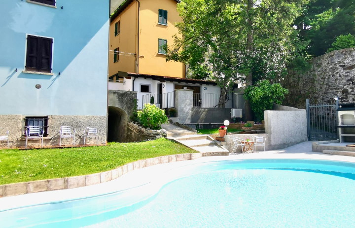 Chalet: Studio Ac Lake View Como Pool - Bellano