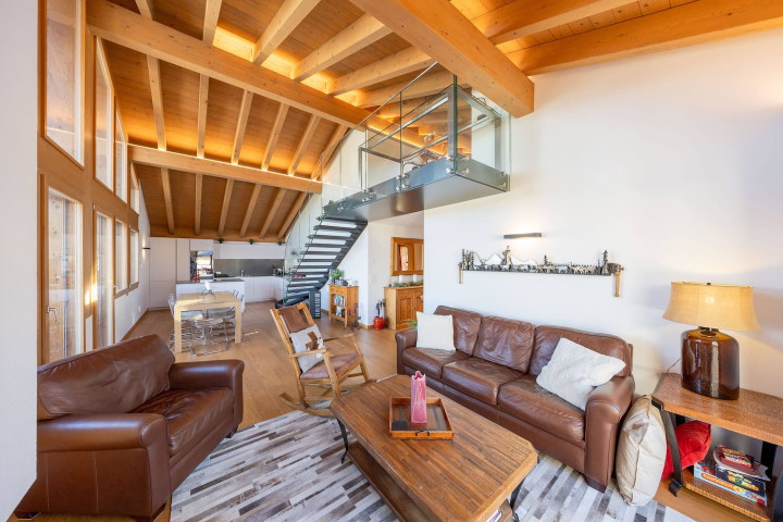 Luxueux Penthouse Pour 8 à Deux Pas Des Remontées - Ovronnaz
