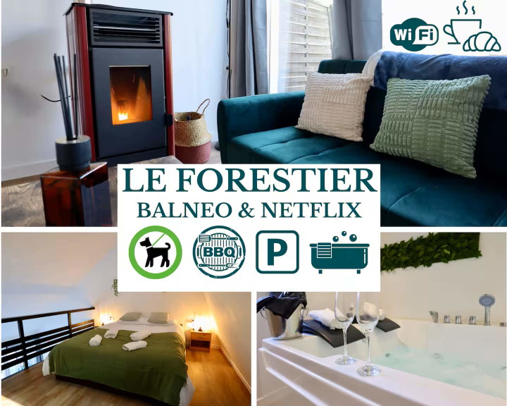Le Forestier - Romantic, Comfort, Balneo, Bbq - Hastière