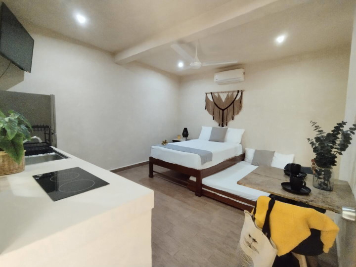 Centrally Located Studio For 4 People - Tulum