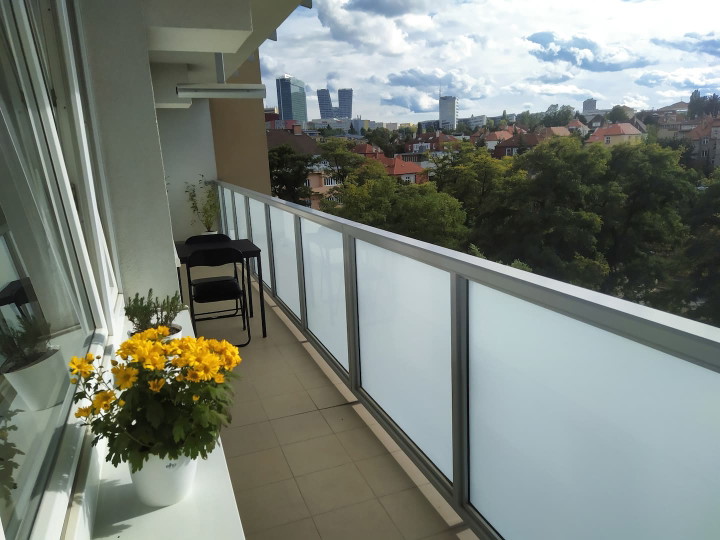 Flat W Balcony And Parking Near Congress Centre - Praga