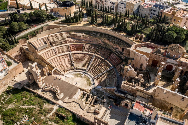 Cartagenaflats | Roman Amphitheatre, Roman Amphitheatre. - Cartagena