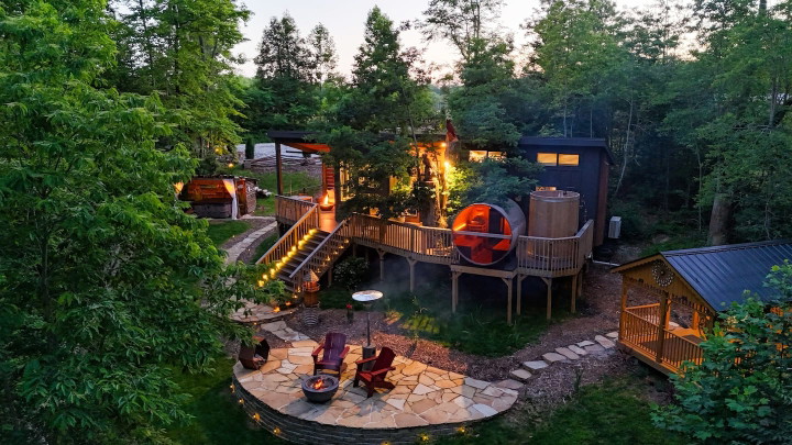 Soulrest Sanctuary -Hot Tub+sauna Couples Retreat - South Carolina