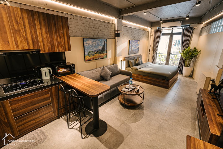 Studio City View/netflix/washer-dryer/balcony2 - Hanoi