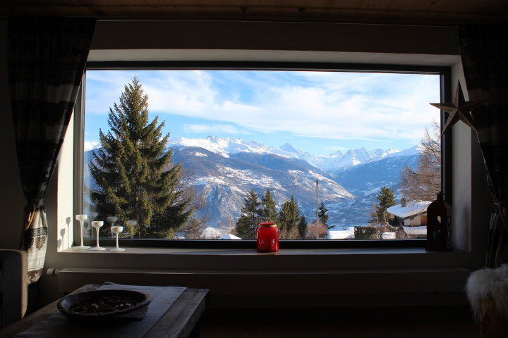 Chalet Avec Vue Sur Les Alpes - Veysonnaz