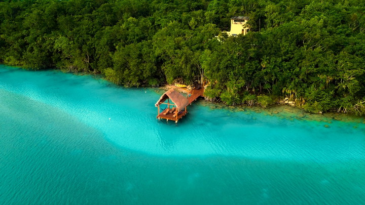 Bacalar Casa Relaxo On The Lagoon With Private Doc - Mexico