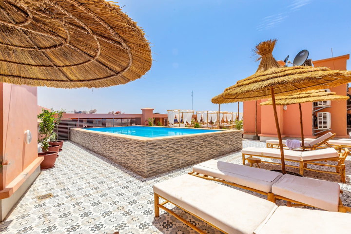 Appartement Bien-être à Guéliz -3ch-spa-piscine - Marrakech