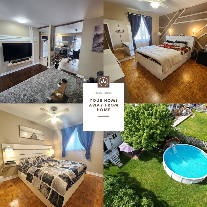 3&nbsp;Chambres Ensoleillées  Piscine  Parking  Près De Montréal - Longueuil