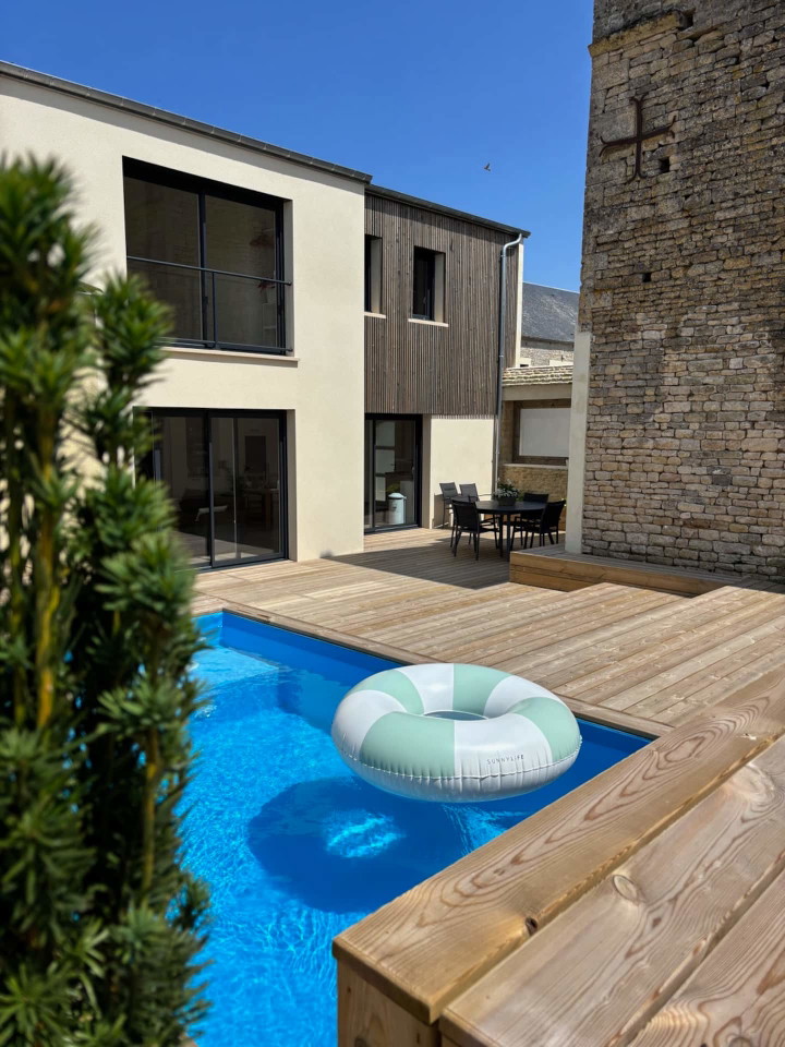 Maison De Campagne Avec Piscine - Courseulles-sur-Mer