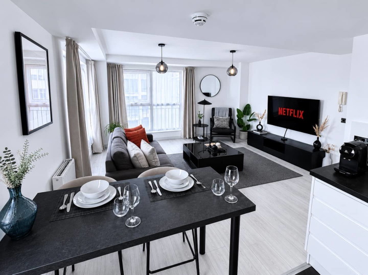 Appartement Central Moderne Et éLégant Avec Un Lit - Manchester