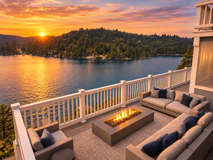 Panoramic Lakefront Retreat, View From Every Floor - San Bernardino, CA
