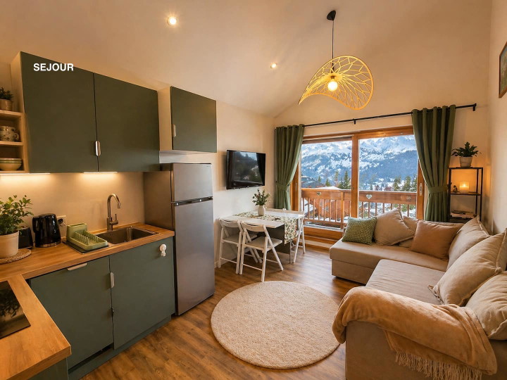 Duplex Avec Balcon Ouest & Vue Montagne- 5pers - Brides-les-Bains