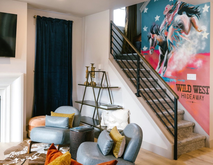 Wild West Hideaway | Luxe Stayhot Tub12 Guests - 比靈斯