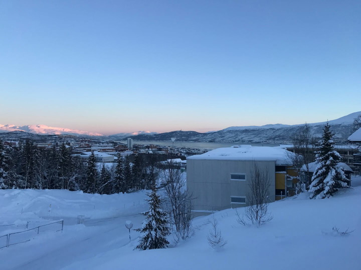 Panoramautsikt Med Flott Uteplass - Tromsø