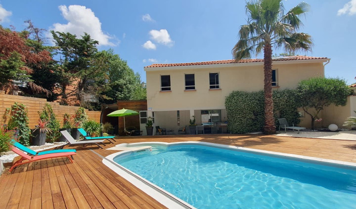 Les Fontanelles T3 With Garden, Pool, Garage - Toulouse