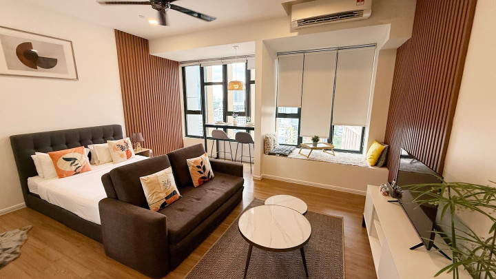Studio En éTage éLevé à Bukit Bintang | Piscine à Débordement - Cheras