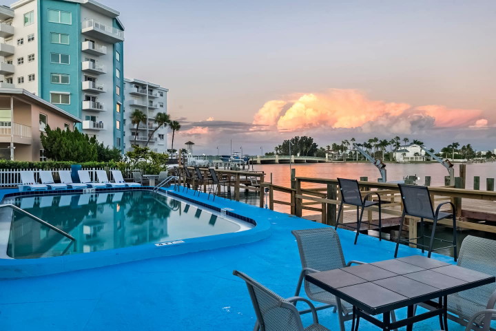 Treasure Island Waterfront | Heated Salt Pool - Madeira Beach, FL