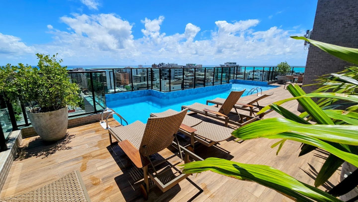 Liv312 Ponta Verde Ar Na Sala Rooftop - Maceió