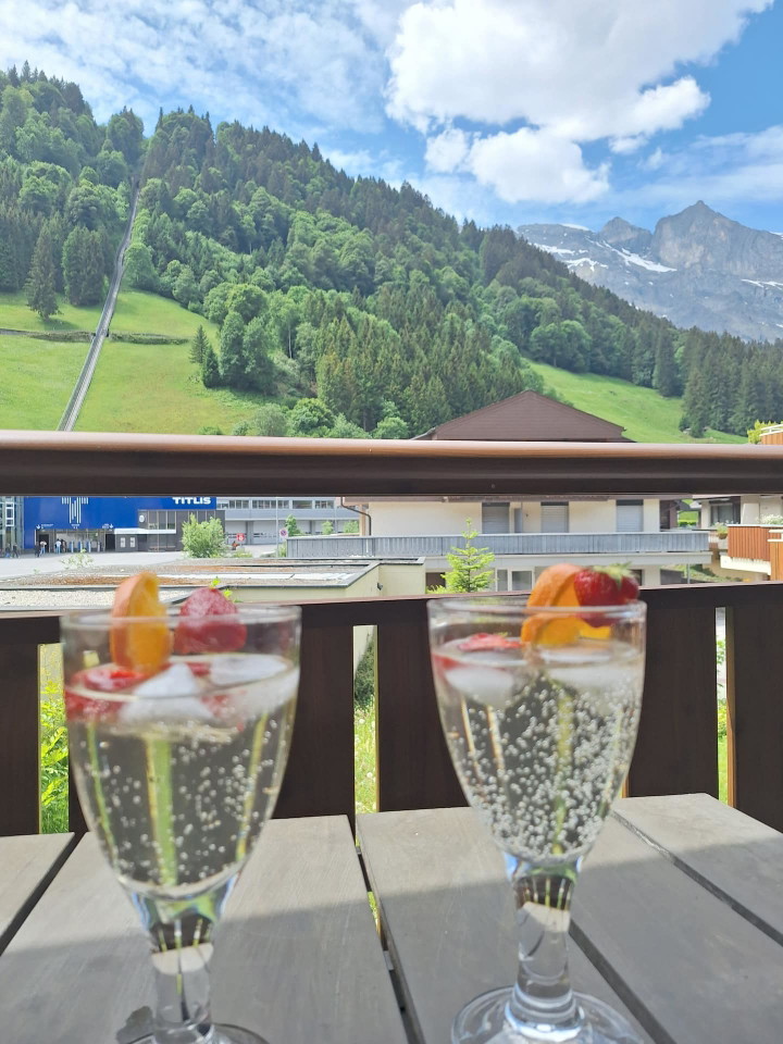 Cozy Studio With Mountain View & Workspace - Engelberg