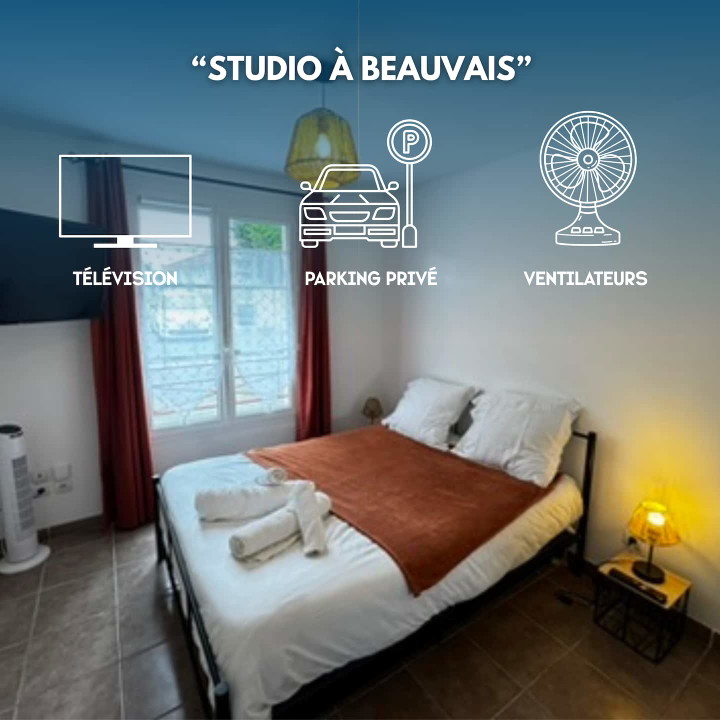 Studio Parking Privé Beauvais - Beauvais