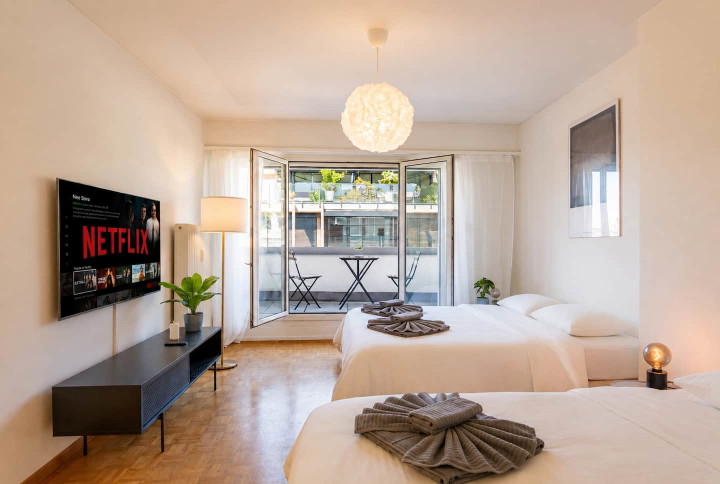 Penthouse With Two Balconies In The Heart Of Basel - Bâle