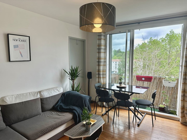 Bright 53 M² Three-room Apartment With Parking Space - Bayonne