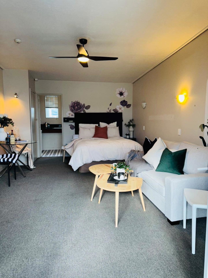 Cosy 1 Bed Studio Motel Apartment In Central City - Christchurch