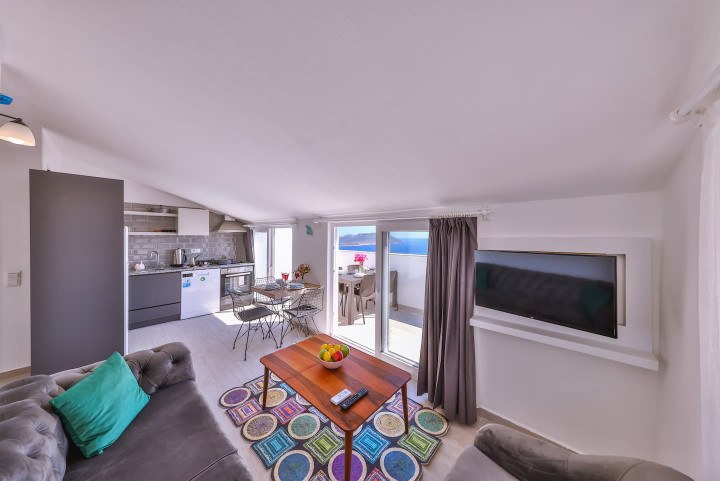 Panorama Sui̇te Apart Kaş - 8 / Deni̇z  Manzarali - Kaş