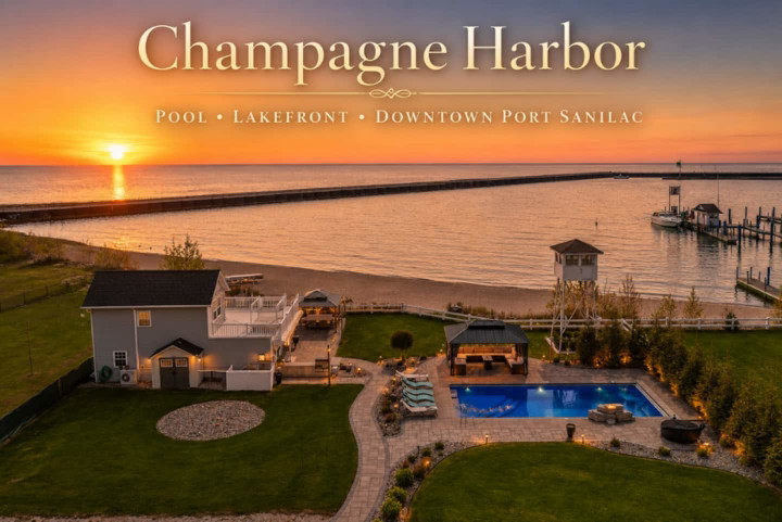 Champagne Shores | Pool, Hot Tub & Harbor Views - Michigan