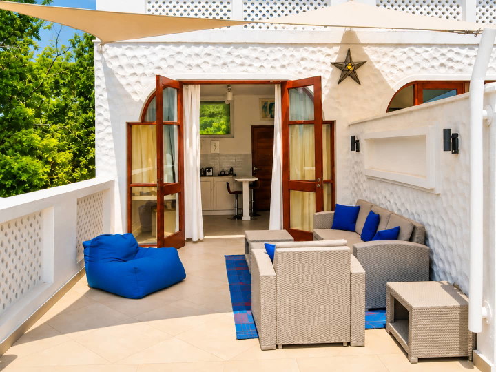 Loft D'art Africain&nbsp;: Véranda Privée&nbsp;+&nbsp;Grande Piscine&nbsp;+&nbsp;Climatisation - Diani Beach