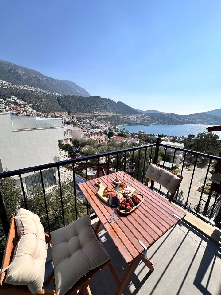 Kalkan Lighthouse 1+1 Apartment With Sea View - Kalkan