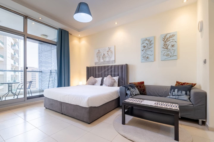 Very Nice Studio In Skyview Tower Dubai Marina - Dubai Marina